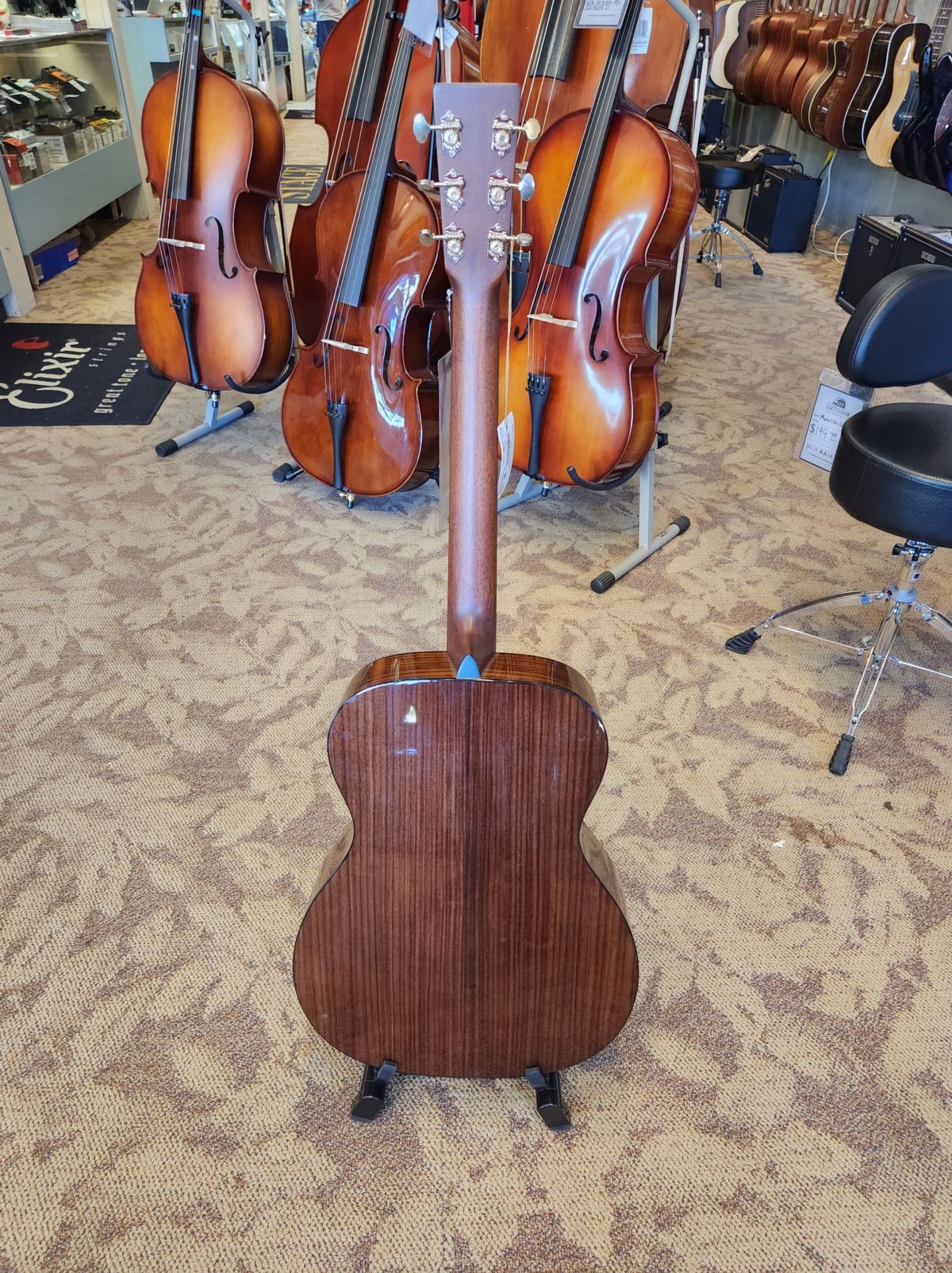 Martin OM-21 Amber Tone Acoustic Guitar | Quattlebaum Music